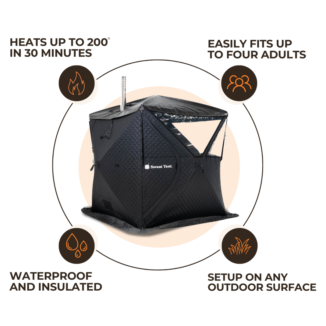 Portable Home Sauna Tents for Physical & Mental Health | SweatTent
