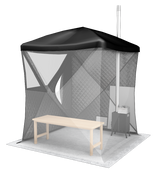 Portable Outdoor Sauna Tent - Pop Up & Wood Burning – SweatTent