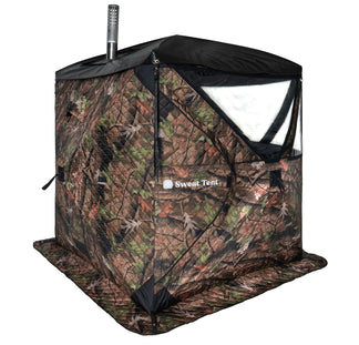 Portable Outdoor Sauna Tent - Pop Up & Wood Burning – SweatTent