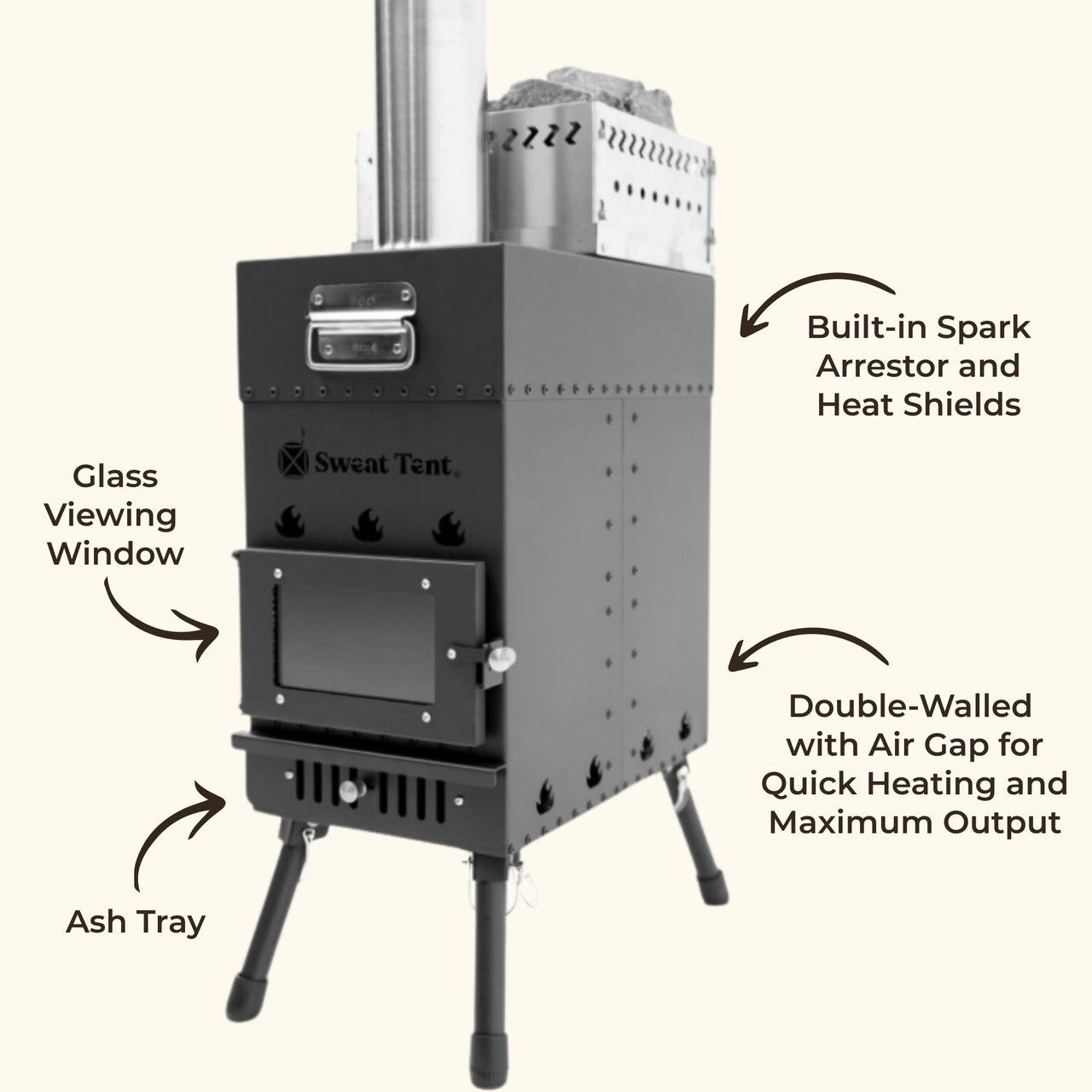 Portable Sauna Tent That Hits 200°F in Minutes | Sweat Tent
