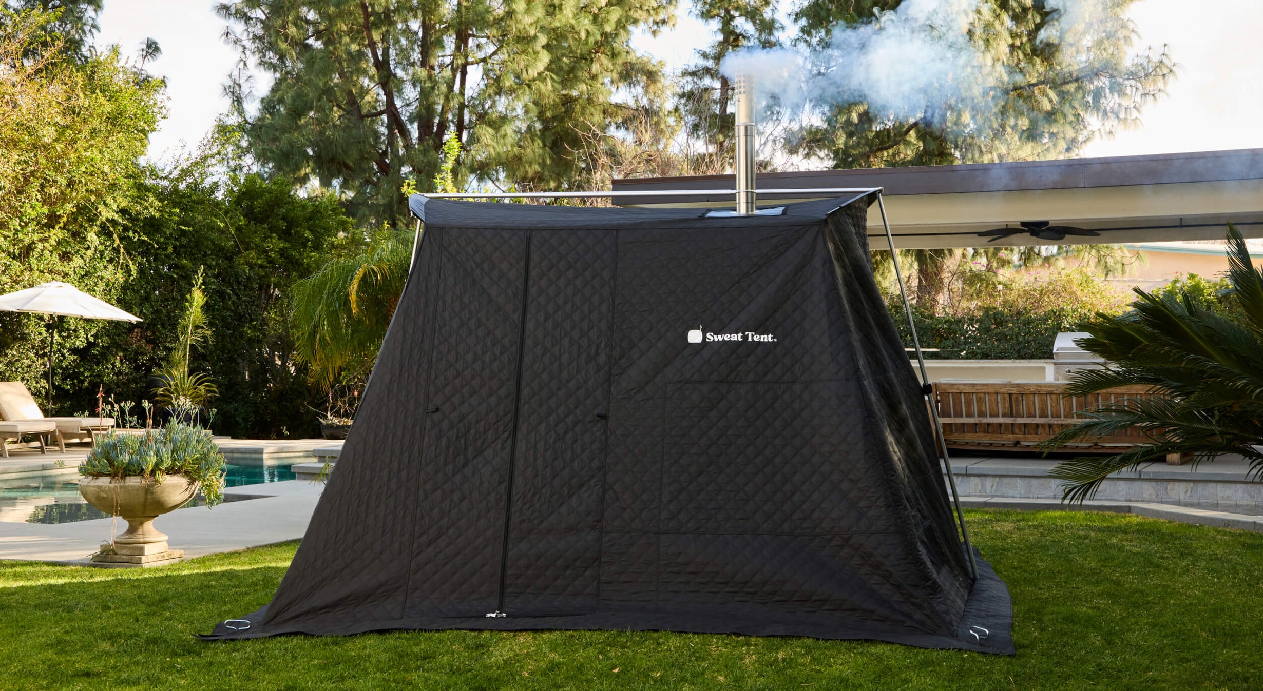 Portable Sauna Tent That Hits 200°F in Minutes – Sweat Tent