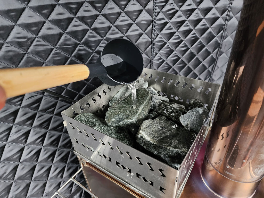 Portable Outdoor Sauna Tent with Wood Burning Stove | SweatTent